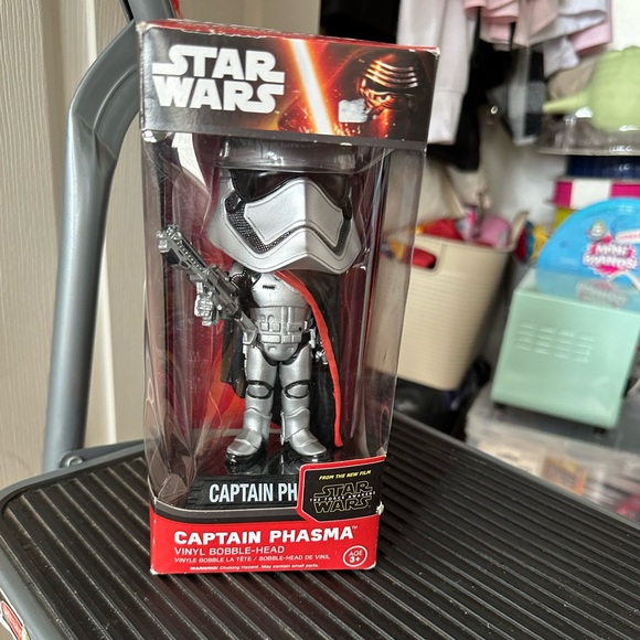 Star Wars | Other | Star Wars Captain Phasma Metallic Vinyl Figure ...